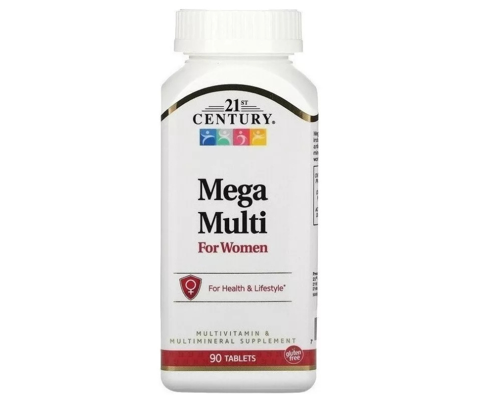 Mega Multi For Women 90 tab – Nutri Woman